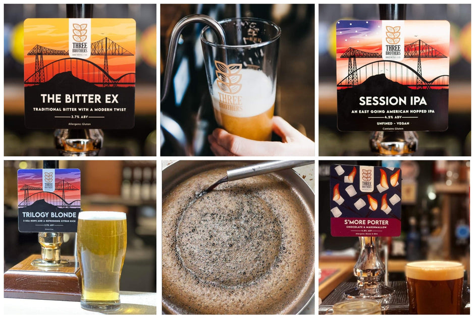 Casks and Pins – Three Brothers Brewing Company