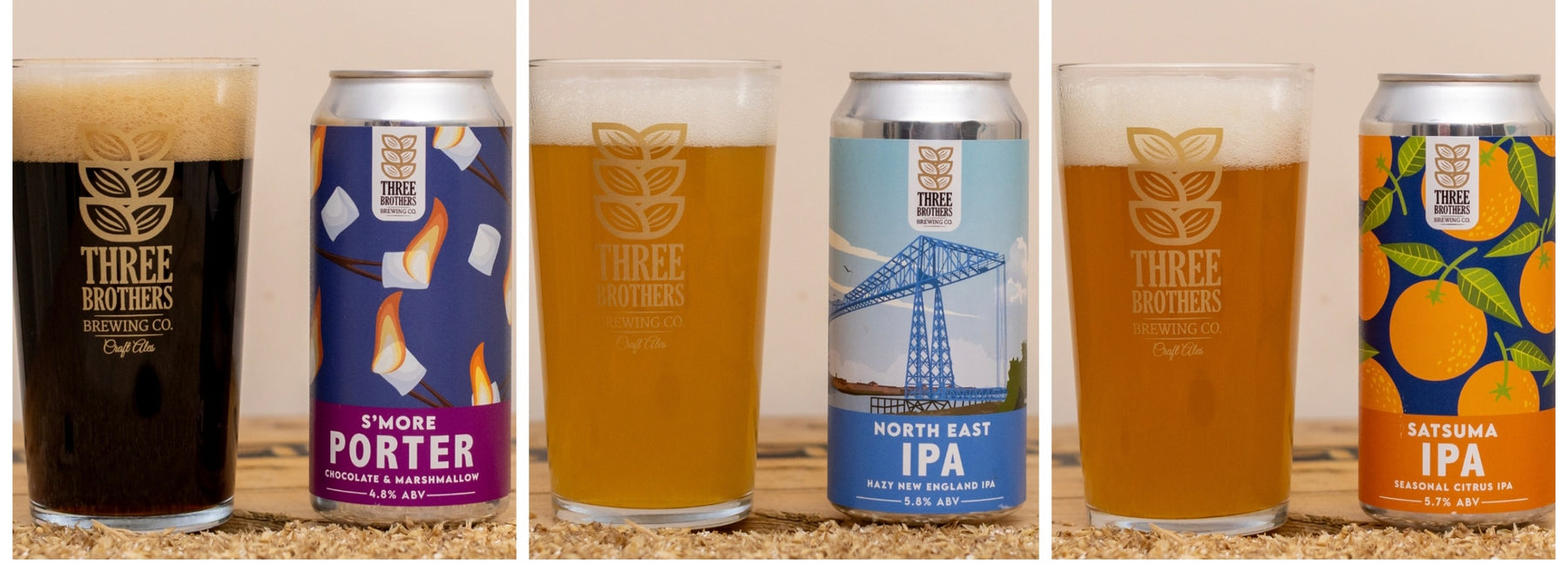 Products – Three Brothers Brewing Company