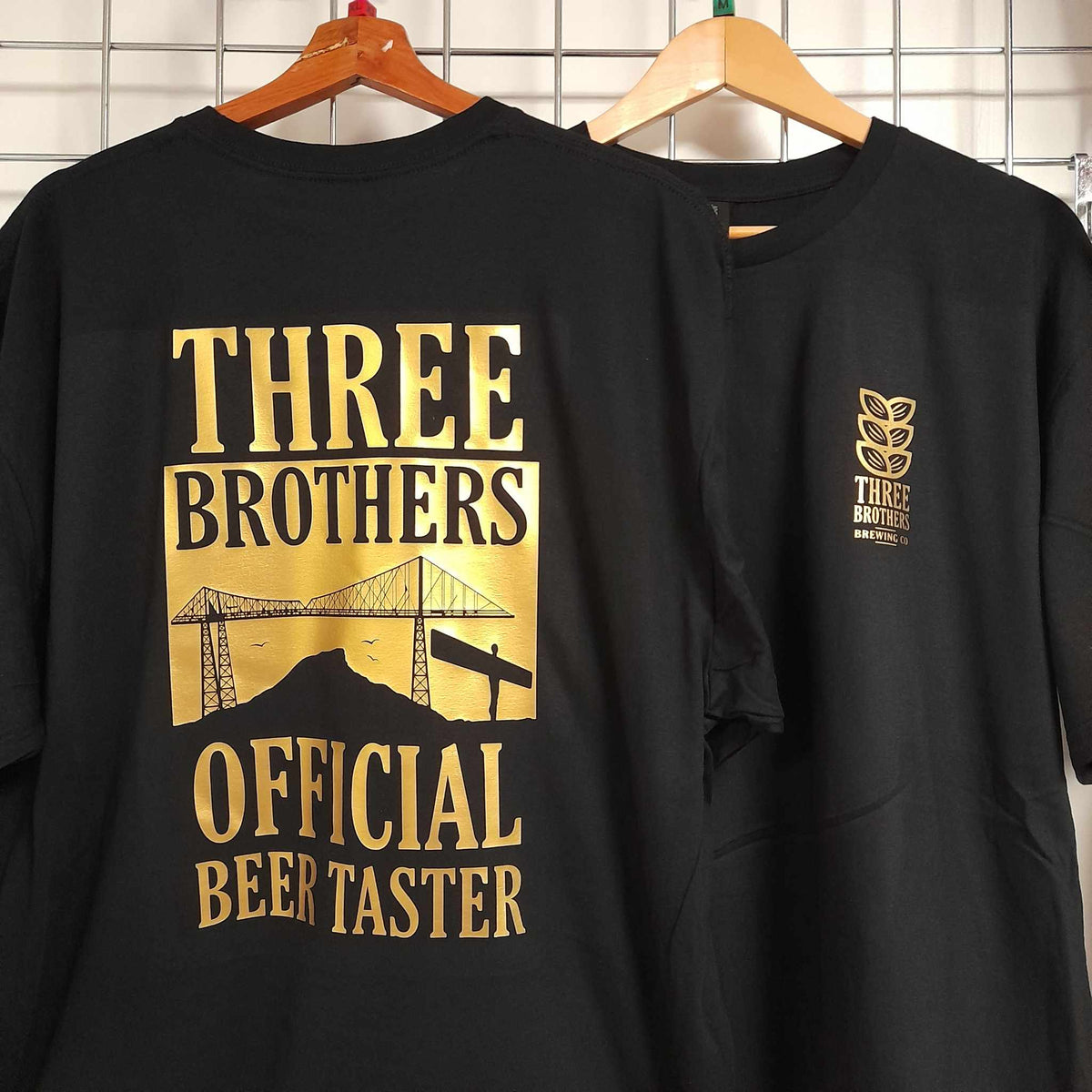 Official beer taster T- shirt – Three Brothers Brewing Company