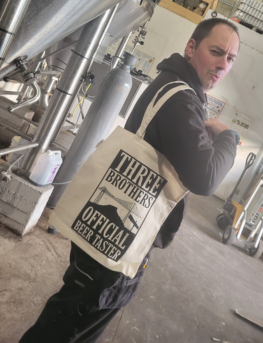 Official Beer Taster Tote Bag – Three Brothers Brewing Company