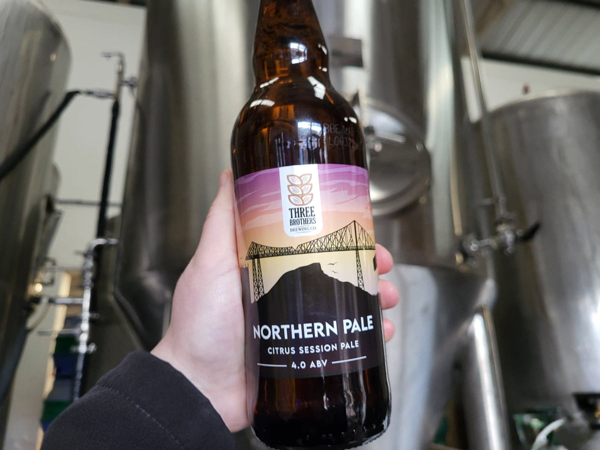 Northern pale 500ml bottle - GF – Three Brothers Brewing Company